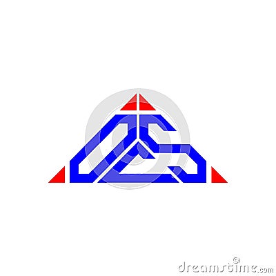 OCS Letter Logo Creative Design With Vector Graphic, OCS ...