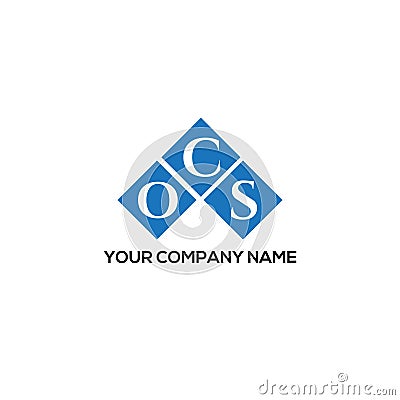 OCS Letter Logo Design On BLACK Background. OCS Creative Initials ...