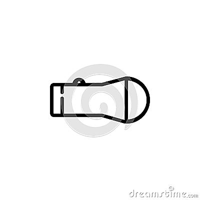 Off Flashlight Icon. Perfect For Application, Web, Logo And ...