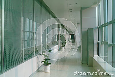 Office Building Hallway Royalty Free Stock Images - Image: 19162879
