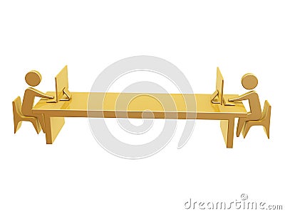 Office Connection Symbol Stock Photography | CartoonDealer.com #25667354