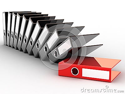 Office files and notebook stock photo. Image of keeping - 5650278