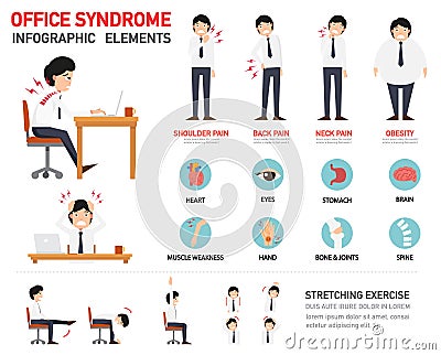 Ergonomic Injury Stock Illustrations – 308 Ergonomic Injury Stock ...