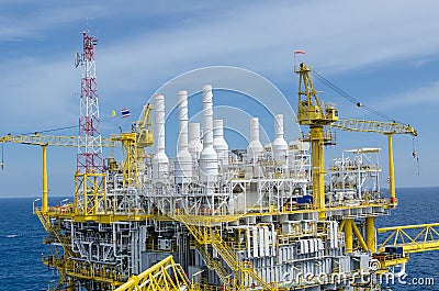 Offshore Platform Stock Image - Image: 25950251