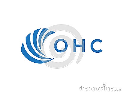 OHC Letter Logo Design On White Background. OHC Creative Circle Letter ...