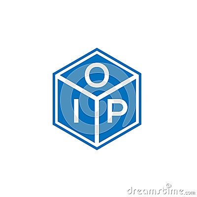 OIP Letter Logo Design On Black Background. OIP Creative Initials ...