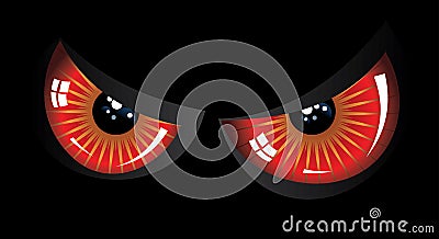 Ojos Malvados Del Rojo Fotos de archivo - Imagen: 32244153