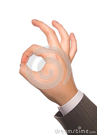 A-OK Hand Sign Royalty Free Stock Images - Image: 3606699