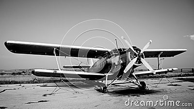 Old Airplane Stock Photos - Image: 8460793