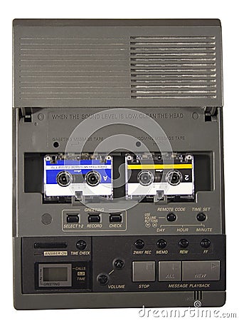 Old Answering Machine Stock Photo - Image: 47986710