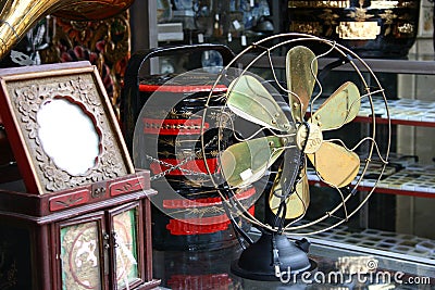 Old Antique Fan Royalty Free Stock Photography - Image: 2848277