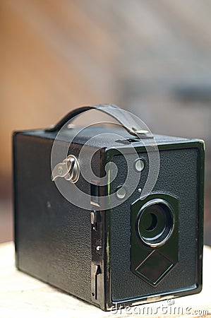 Old Vintage Pinhole Camera Stock Photo | CartoonDealer.com #221882022