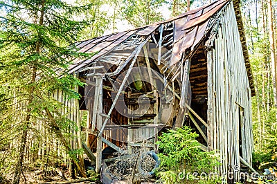 Old Broken Down House Royalty Free Stock Photography - Image: 33255207