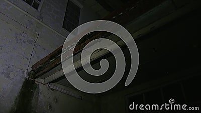 Old Ceiling of a Haunted House Stock Video - Video of thriller ...