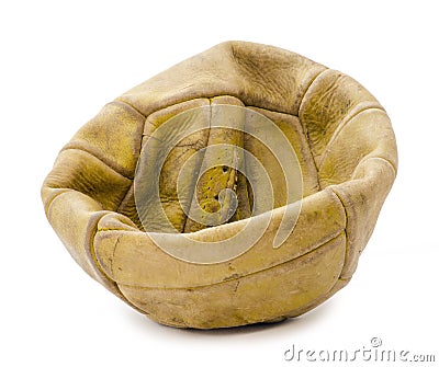 Old Deflated Soccer Ball Stock Image | CartoonDealer.com #67530517