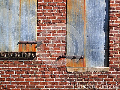 Old Factory Loading Doors Stock Photography | CartoonDealer.com #78842588