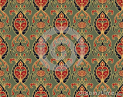 Old-fashioned Wallpaper. Cartoon Vector | CartoonDealer.com #57734659