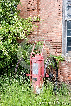 Old Fire Pump Royalty-Free Stock Photo | CartoonDealer.com #343989