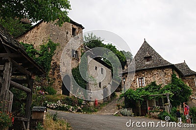 Old French Village Stock Photo - Image: 18270600