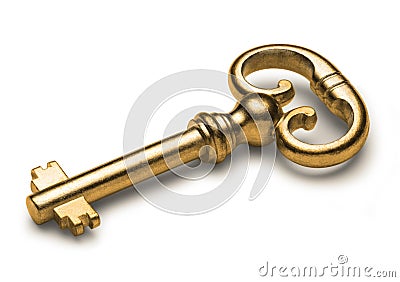 Old Gold Key Stock Photo - Image: 14486910