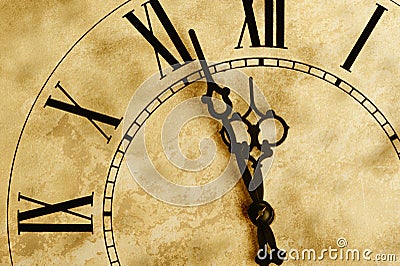 Old Hours With Texture Royalty-Free Stock Photo | CartoonDealer.com ...