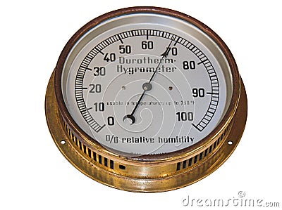 Old Hygrometer Stock Photography - Image: 287962