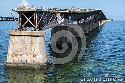 Old Key West Bridge Stock Photo - Image: 39235769