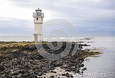 Old Lighthouse, Akranes, Iceland Royalty Free Stock Photos - Image ...