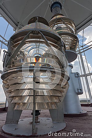 Old Lighthouse Mirrors Stock Image - Image: 37757241