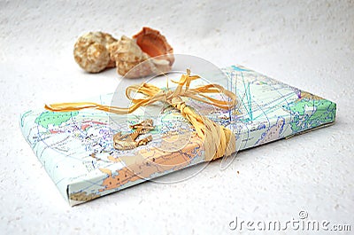 Old Maps With Shells Stock Photo | CartoonDealer.com #47367144