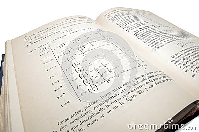 Old Math Book Royalty Free Stock Photos - Image: 13023748