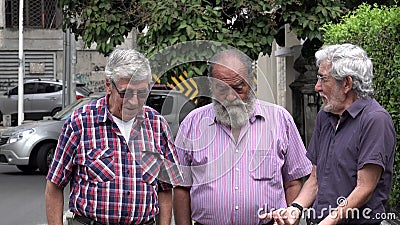 Old Men Longtime Friends stock footage. Video of people - 65704068