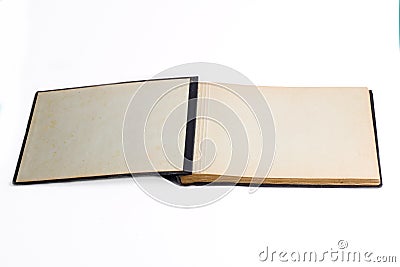 Old Open Book / Photo Album Royalty Free Stock Photo - Image: 3741605