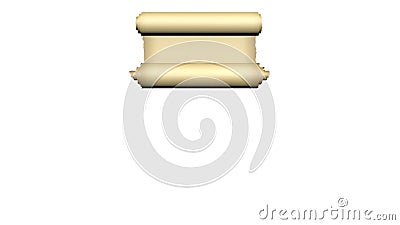 Old paper scroll animation stock video. Video of mask - 51852433