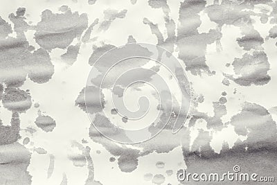 Old Paper With Wet Water Stains. Paper Texture With Wet Spots. Sheet Of ...