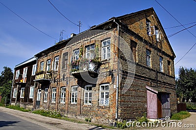 Old Polish House Stock Image - Image: 3303611