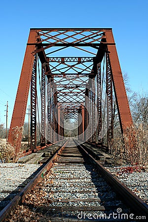 Old Railroad Bridge Royalty Free Stock Images - Image: 17386739