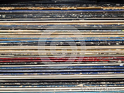 Old Records Stock Photo - Image: 57994444