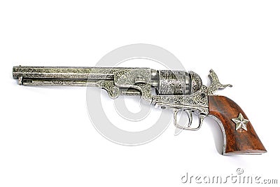 Old Revolver Stock Photography - Image: 601592