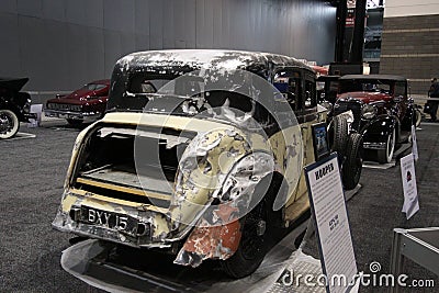 Old Rolls Royce After Accident Editorial Photography - Image: 18292347