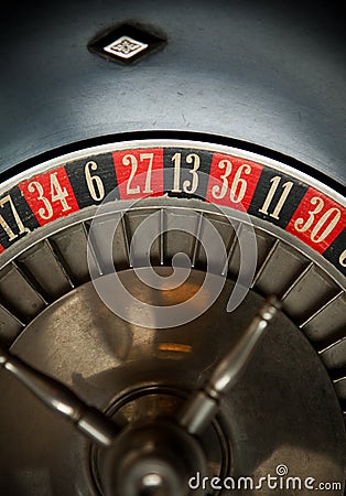 Roulette Wheel stock photo. Image of lucky, winner, vegas - 26135798