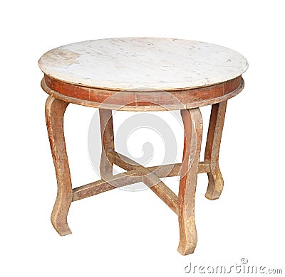 Old Round Table Stock Image | CartoonDealer.com #24880801