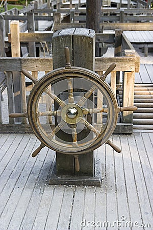 Old Rudder Royalty-Free Stock Photography | CartoonDealer.com #15142553