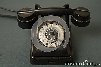 Old Russian Phone Royalty Free Stock Photo - Image: 9100745