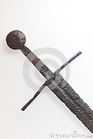 Old Rusty Sword Stock Image - Image: 24896461