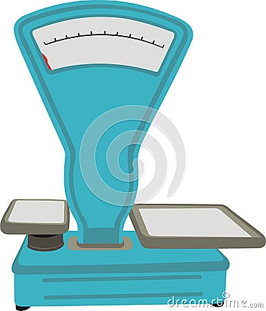 Old Scales Cartoon Vector | CartoonDealer.com #22728487