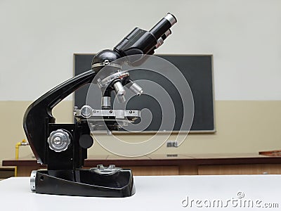 Old School Microscope Stock Photography | CartoonDealer.com #8176412