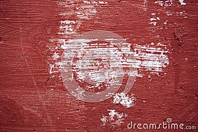 Old Sharped Red Painted Wall Abstract Texture Background. Scratch Wall ...