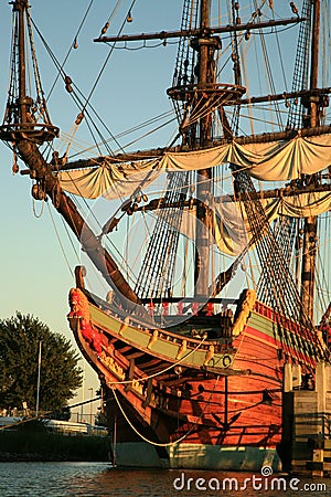 The Gangway of HMS Victory in Portsmouth Dockyard, the Worlds Oldest ...