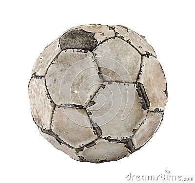 Old Soccer Ball Royalty Free Stock Photos - Image: 20190808